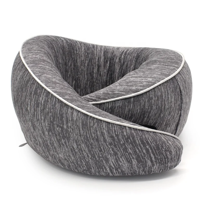 Jiyimei Memory Foam Travel Pillow - U Shape Neck Support