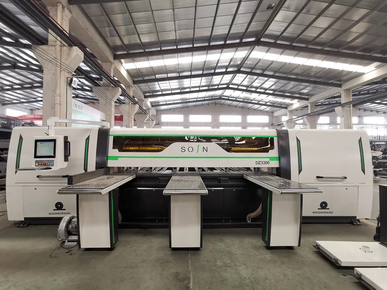 Woodworking High Speed Computer Cnc Beam Saw For Cutting Wood Board ...