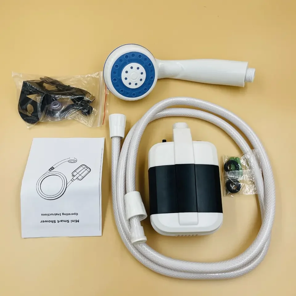Portable Outdoor Rechargeable Camping Shower With Usb 2 Hours Electric ...