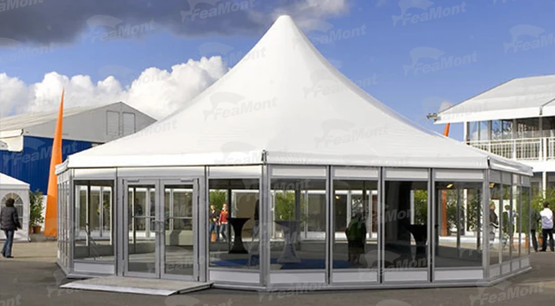 FEAMONT Custom Size Luxury Outdoor Event Tent for 200 People