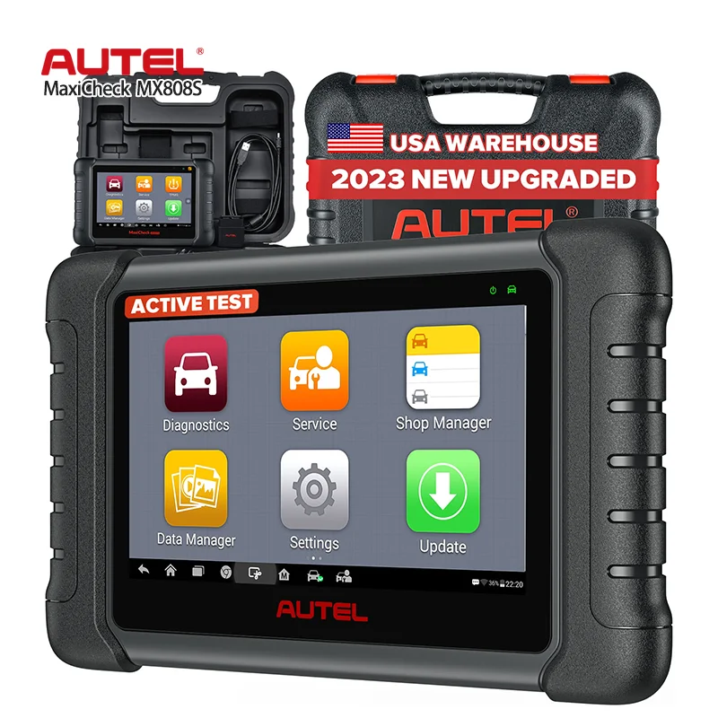 Autel Official Store Maxicheck Mx808s Updated 2023 Version 5x Faster Processor Auto Scan Tool ...