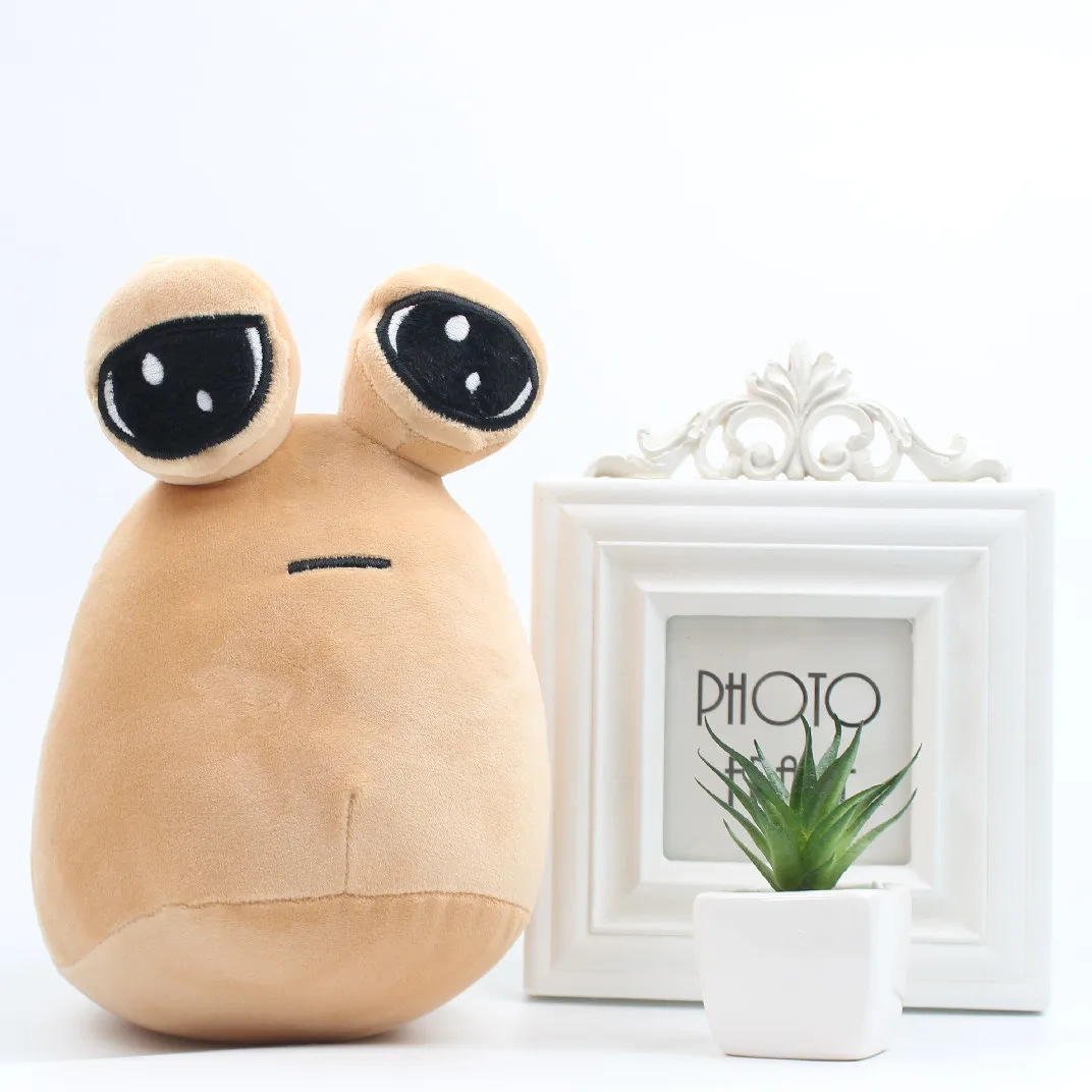 Alien Pou Plush Toy Furdiburb Emotion Alien Plushie Stuffed Animal Doll ...