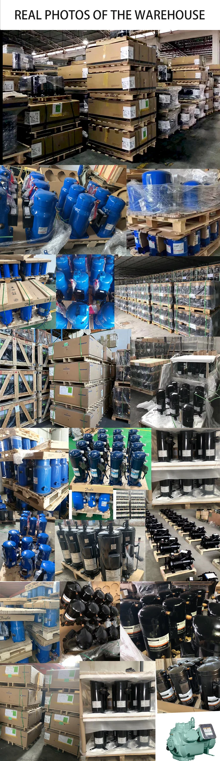 Compresor de aire de refrigeración, nuevo, original, tipo Scroll, de ...