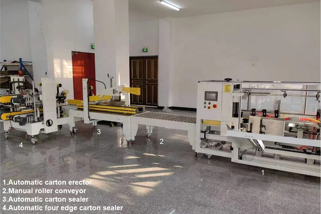 Customized Available Vertical Automatic Carton Case Erector Erector ...