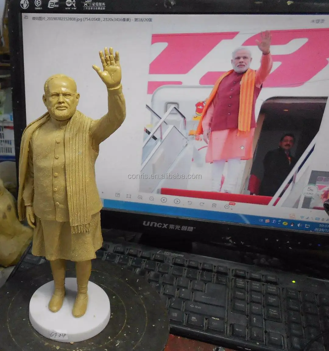 Custom Made Professional Design Cute Resin Crafts Sculpture Statue ...