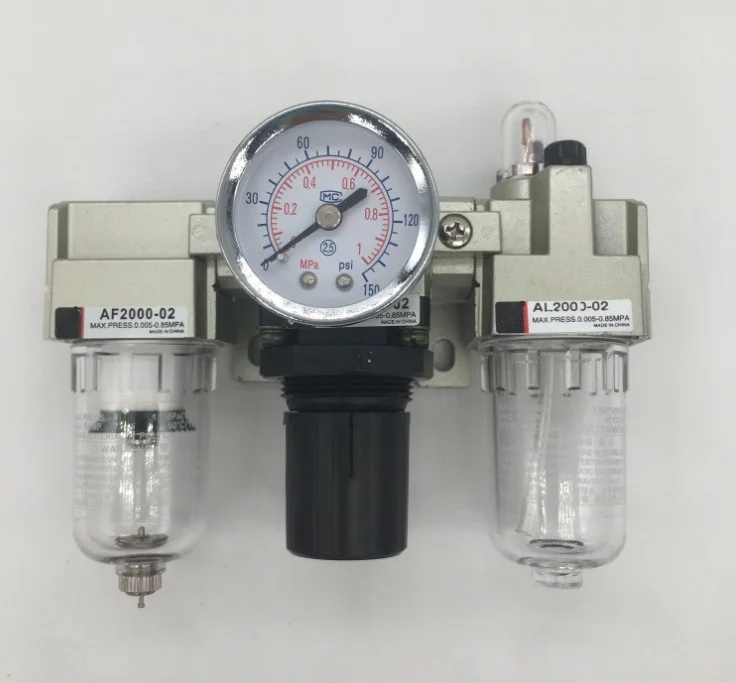 AC2000-02 Air Unit-AF2000-02+AR2000-02+AL2000-02 Air Filter Regulator ...