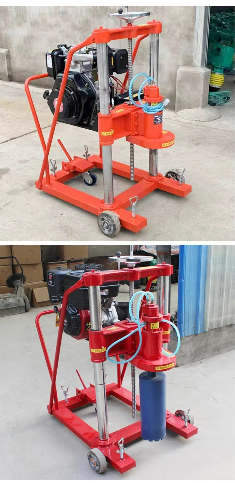 Portable Exploration Pavement Coring Machine Gasoline Engine Concrete ...