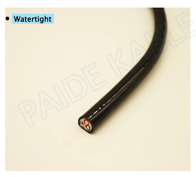 2x14+3x22awg High Flexible Waterproof Underwater Umbilical Cable For ...