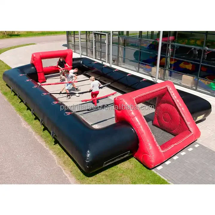Large Inflatable Volleyball Court for Outdoor Bossaball Game - OEM