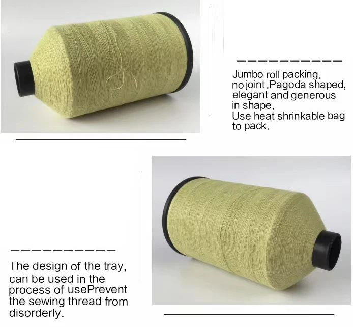 1000d Fireproof Kevlar Meta And Para Aramid Spun Yarn For Knitting For ...