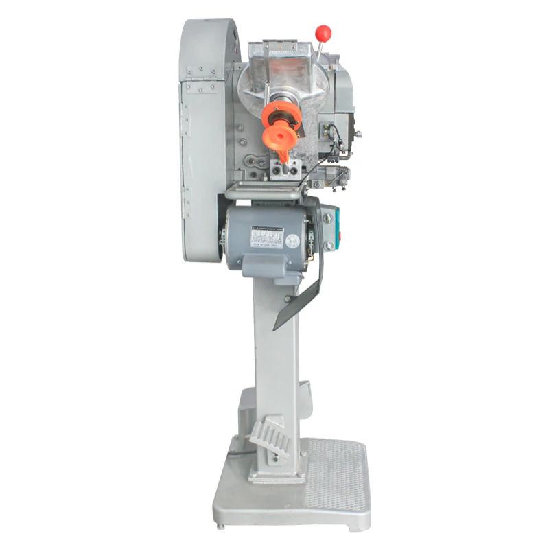 Pneumatic Eyelet Buttonhole Punching Machine Jeans Spring Button Making ...