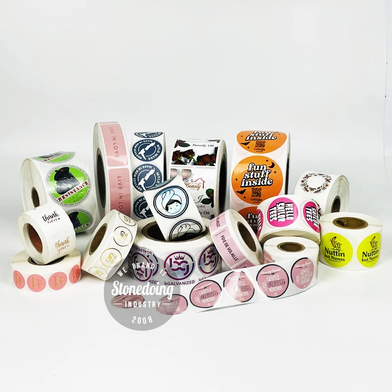 Clear Adhesive Labels