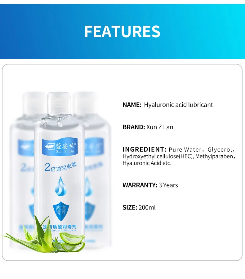 200ml Natural Flavor Edible Lubricant For Spa Massage Oral Gel Oem Odm Sterile Personal Fruit