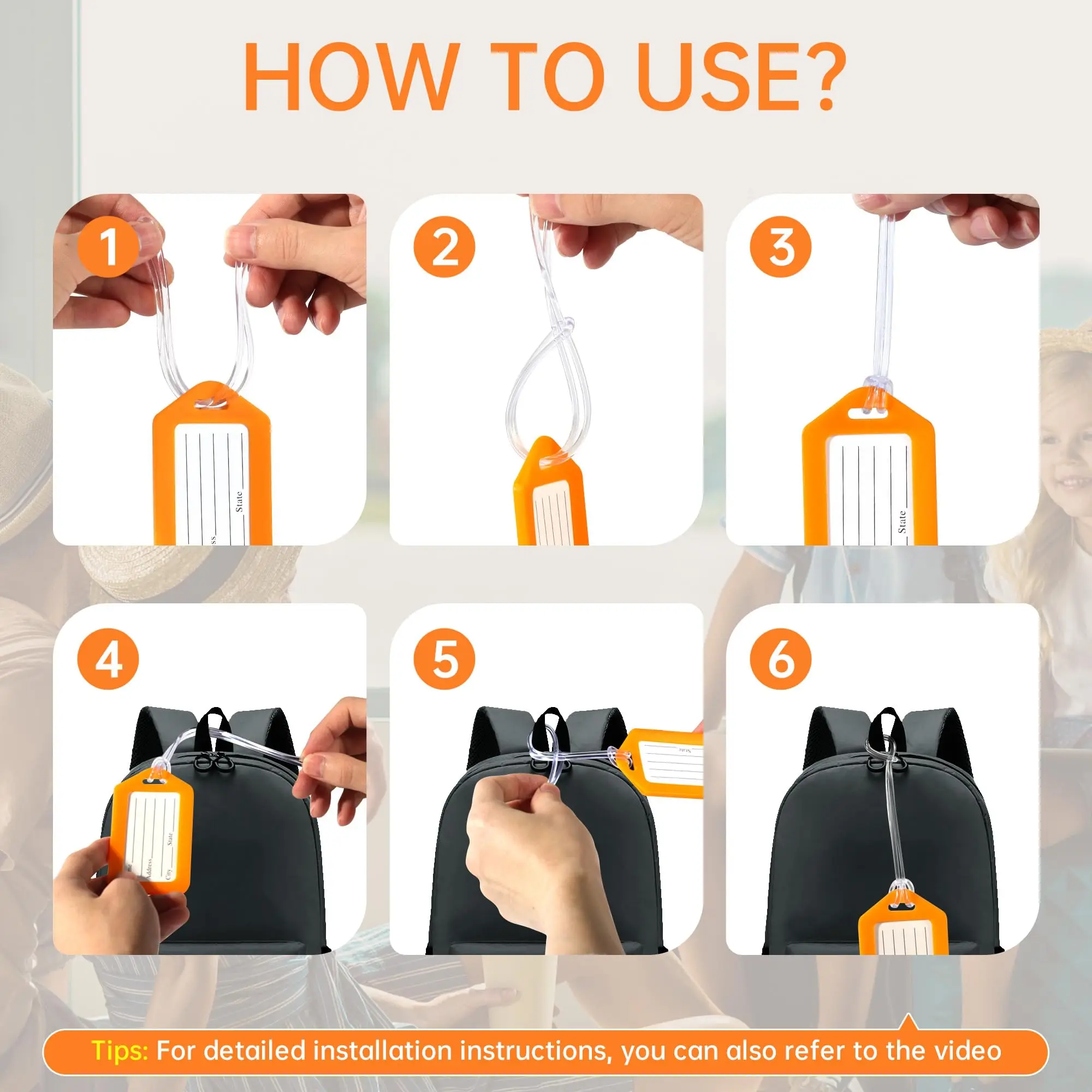 Wholesale Cheap Price Waterproof Hard PVC Luggage Tag Travel Baggage ...