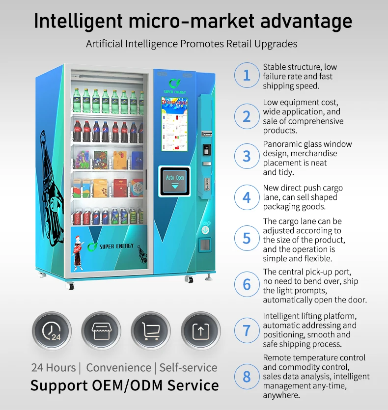 Intelligent Vending Machine Micro Market Vending Machine - Buy ...