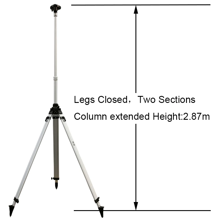 SYLAVAL 4 Meters Heavy Duty Aluminium Elevating Tripod
