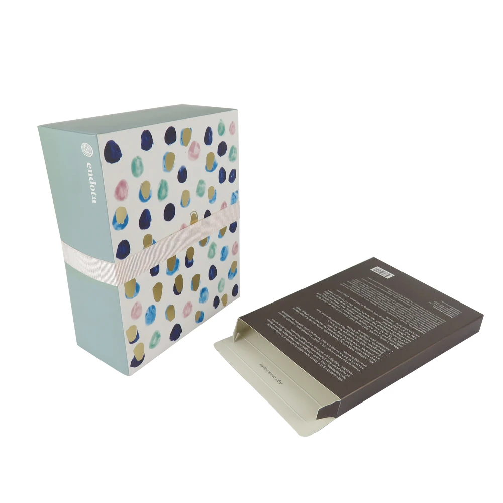 Custom Rigid Paper Cardboard Luxury Ampoule Packaging Box With Eva Foam ...