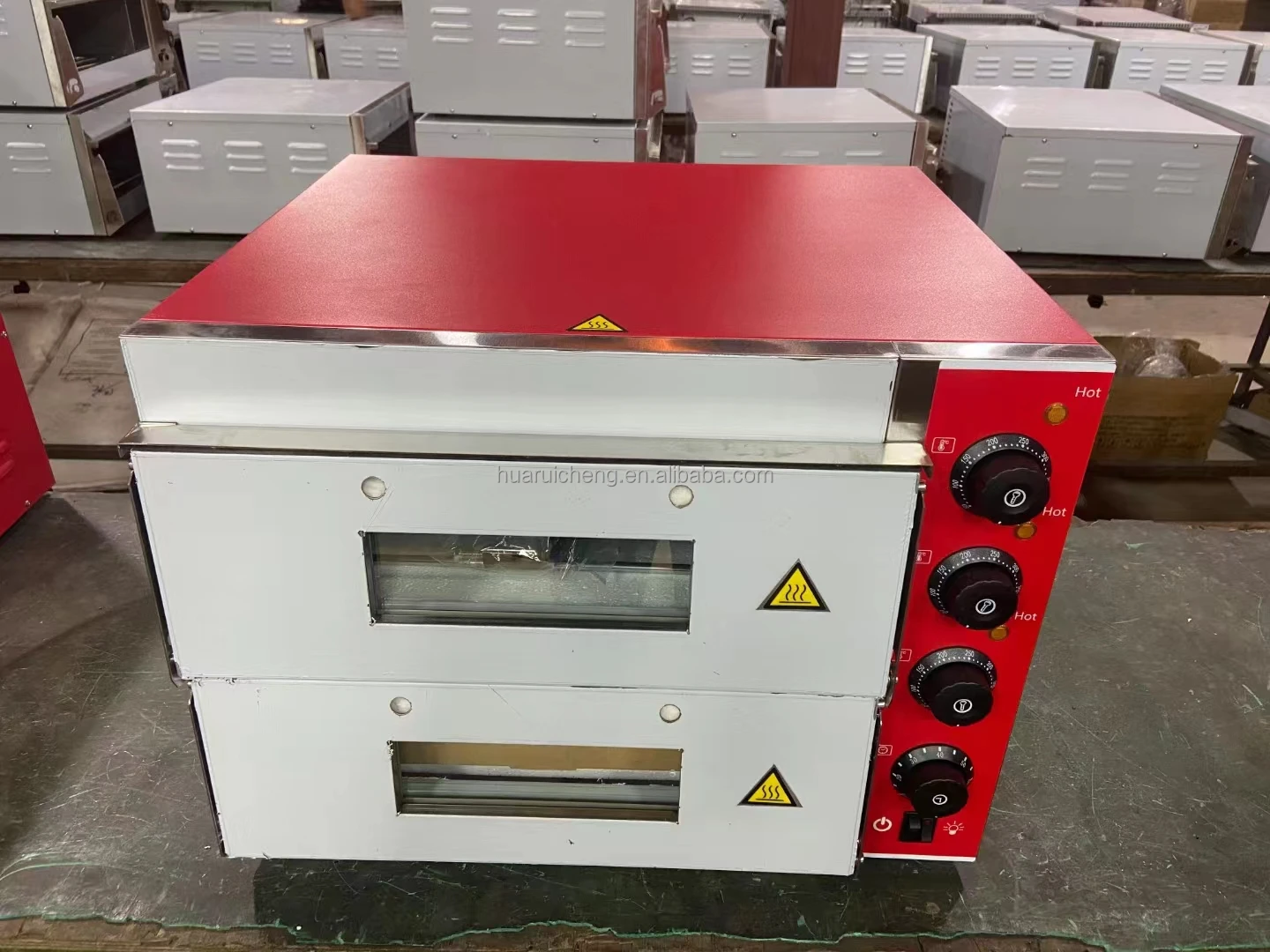 Commercial Fast Food Restaurant Stone Wood Fired Pizza Oven