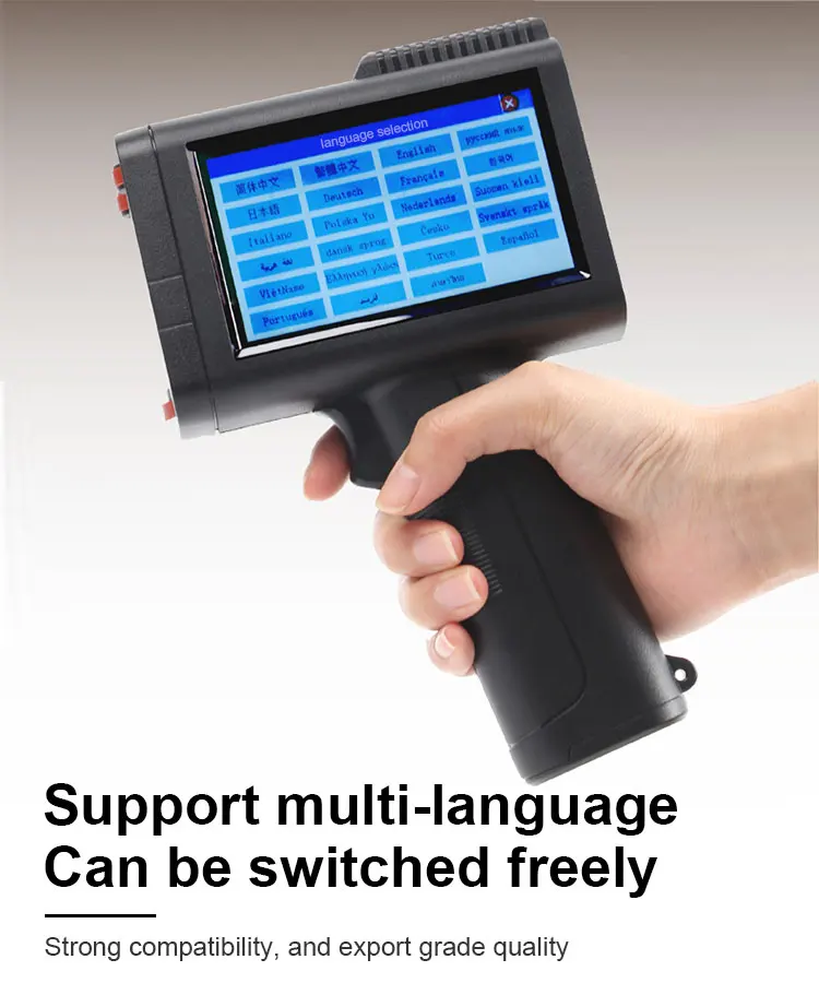 Faith Upgraded Handheld Inkjet Printer Gun Color Handheld Printer ...