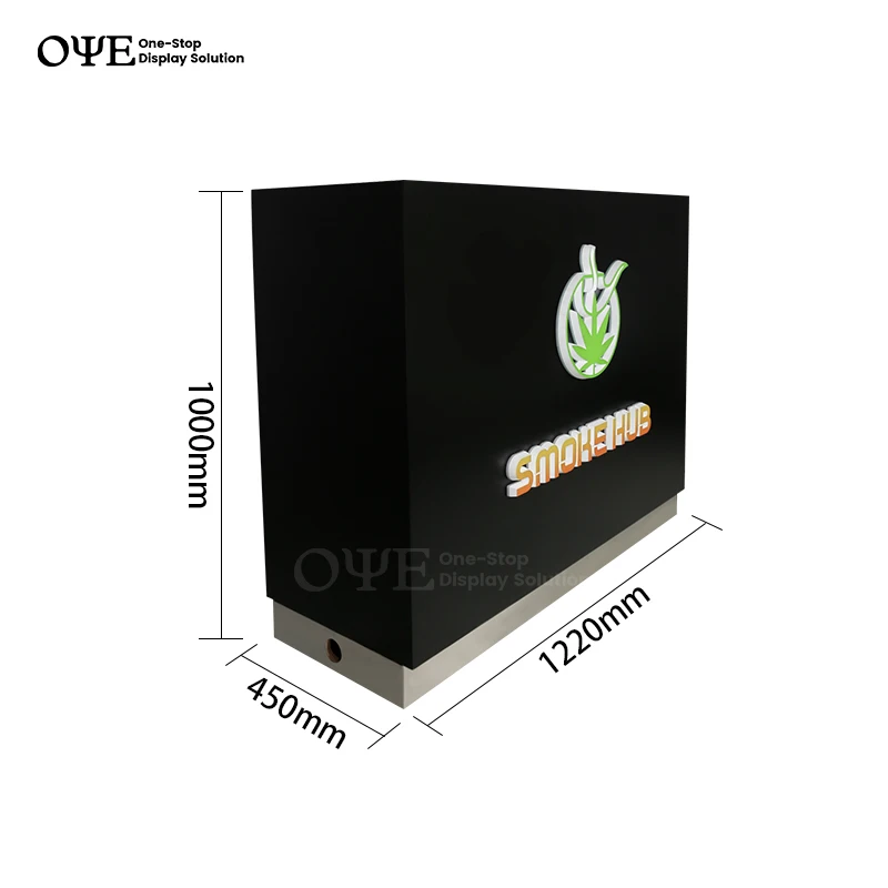 Cashier Glass Counters - Elegant and Functional Displays