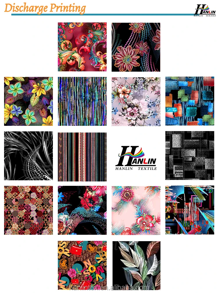 Wholesale Custom 100% Viscose Material Kain Rayon Print Challis Fabrics ...