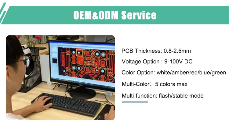 Strobe Light Circuit Board 21 Led Board 4v Pcb Assembly Ssd 12v Led ...
