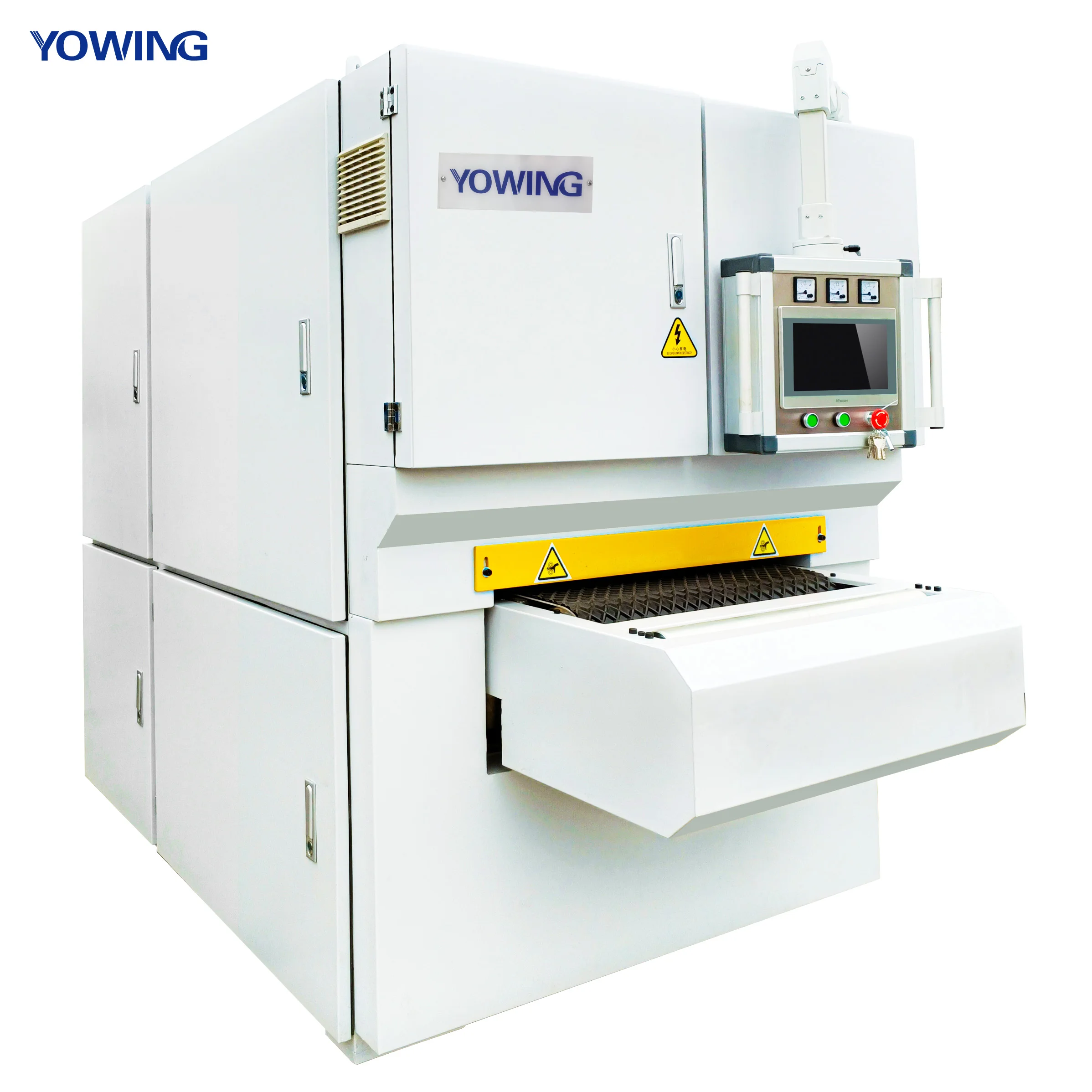 Aluminium Metal Stainless Sheet Wide Belt Sanding Polishing Deburring ...