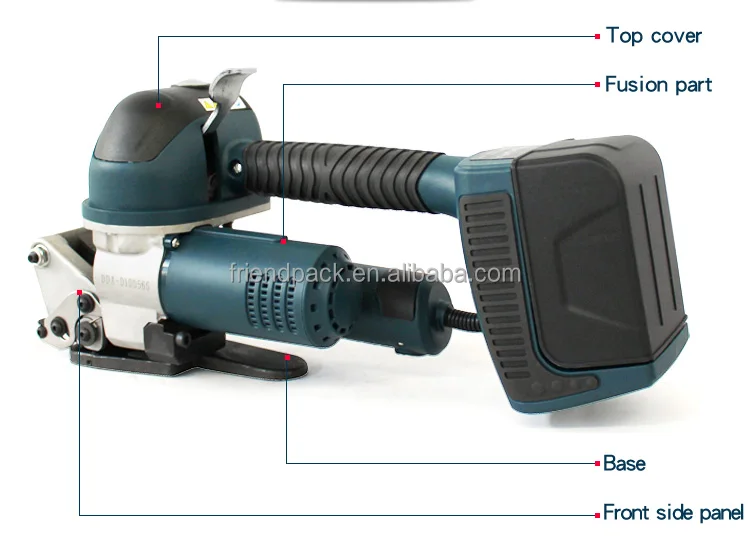 Large Tension Hand Friction Welding Strapping Machine Battery Electric ...
