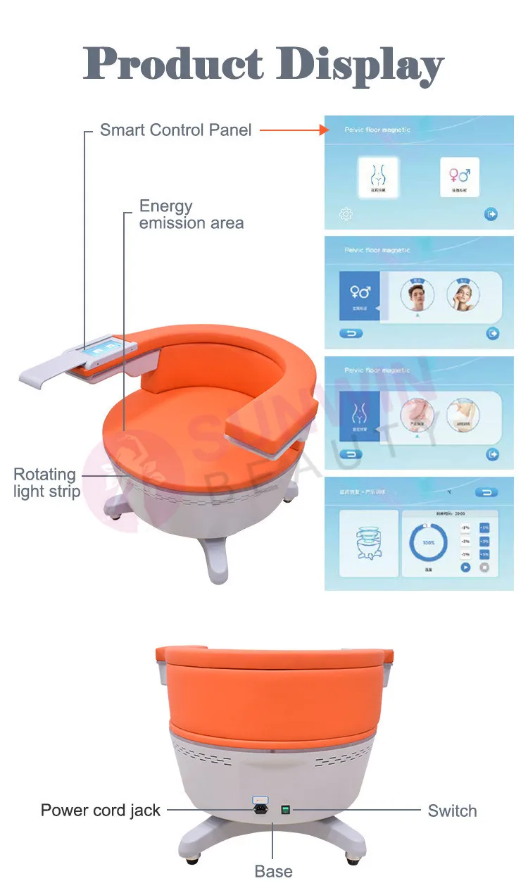 High-intensity Focused Electromagnetic Chair Pelvic Floor Muscles ...