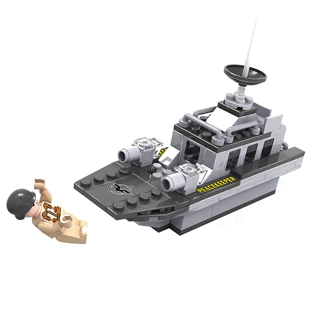 Cogo 8 In 1 Plus 3 In 1 Educational Kids Multi-assemble Warship Battle ...