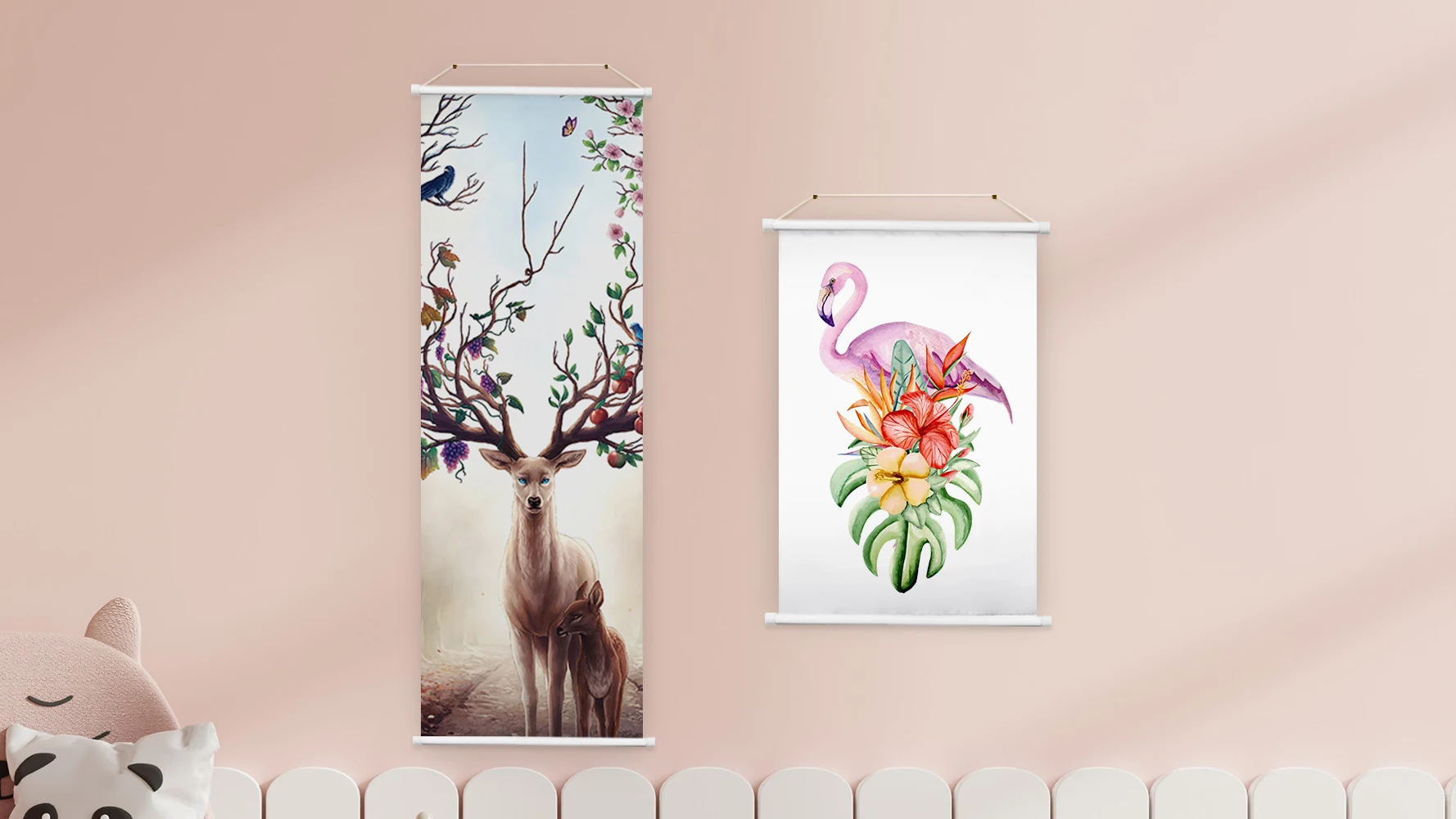 Custom Scenery Scrolls Poster Wholesale Wall Scroll Banners/ Japan ...