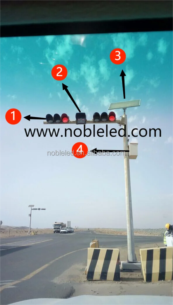 Solar Wireless Traffic Light System - Efficient Control