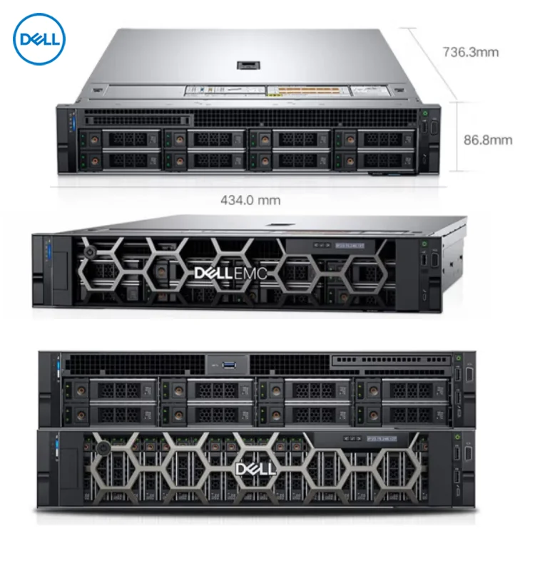 Cheap 2u Dell Poweredge R7525 Rack Server For Dell Storage Server Amd ...