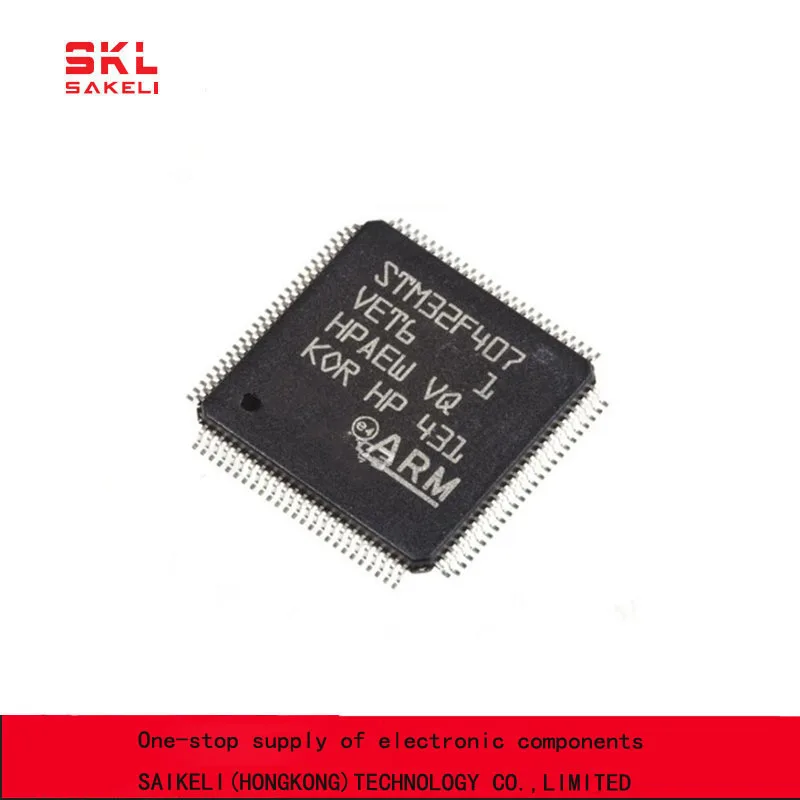 Stm32f407vet6 Lqfp-100 Stm32f030 Stm32f407 Microcontroller Mcu Stm32f407vet6 Mic Flash Memory ...