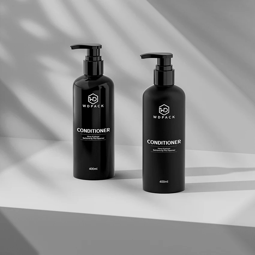 Custom Design 16oz Warp Around Stickers Matte Glossy Shampoo Bottle for ...