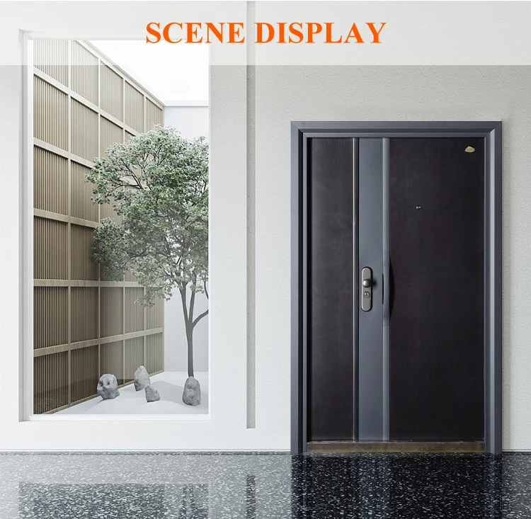 2023 Luxury Anti Theft Entry Entrance Front Interior Double Single ...