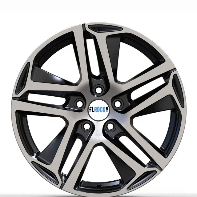 Passenger Car Wheels Painting 17 Inch 7.5j 5x108 Pcd Silver Simple ...