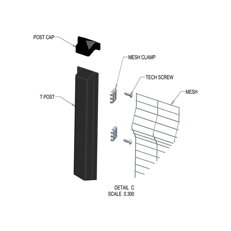 clear View 358 High-Security Perimeter Barrier High Security Dense Mesh ...