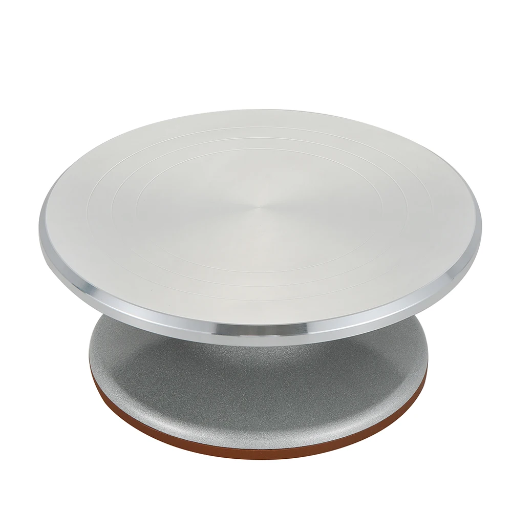 9 Inch Heavy Duty Cake Revolving Stand - Metal & Sustainable