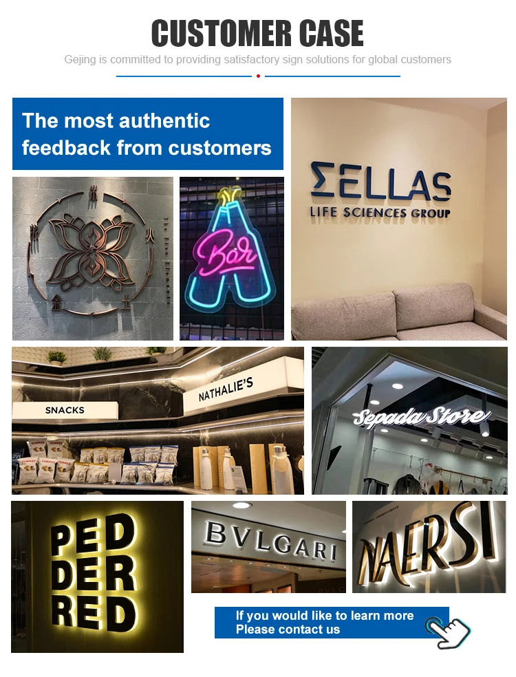 Custom Laser Cut Acrylic Signs - Durable & Versatile