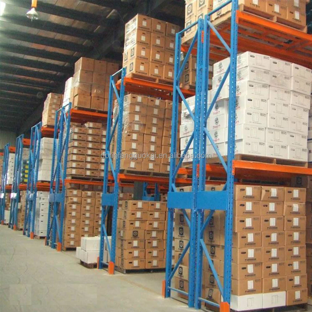 Customized Yellow Medium Duty Stacking Racks for Warehouses