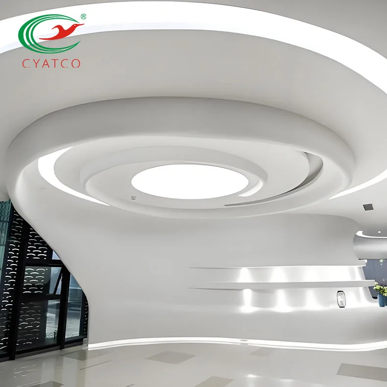 Colorful Gfrg Panels Gypsum Ceiling Tiles/Grg Gypsum Ceiling Board Nice ...