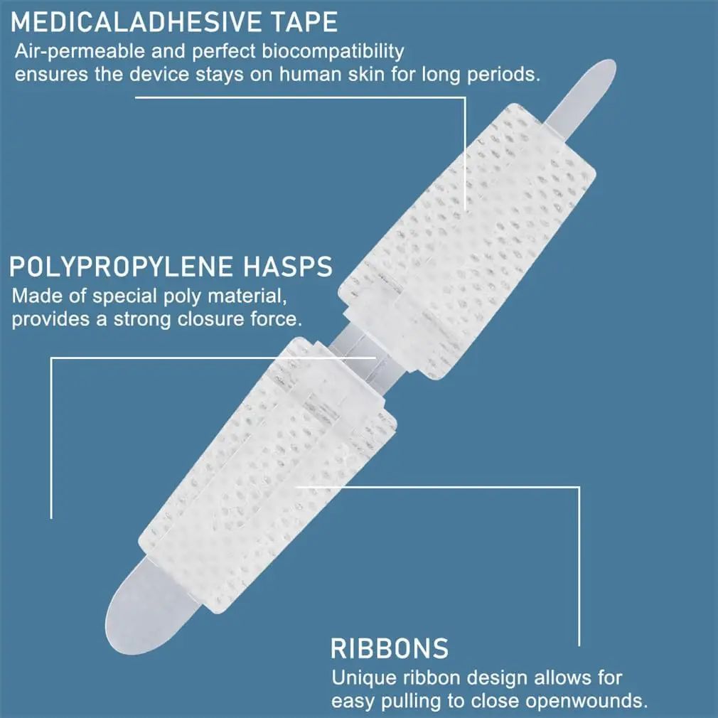 Butterfly Wound Closure Suture Strip Butterfly Bandages Emergency ...
