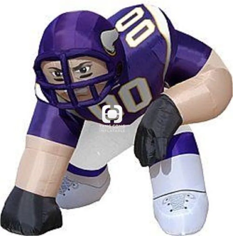 Outdoor Customized Inflatable NFL Football Player Mascots