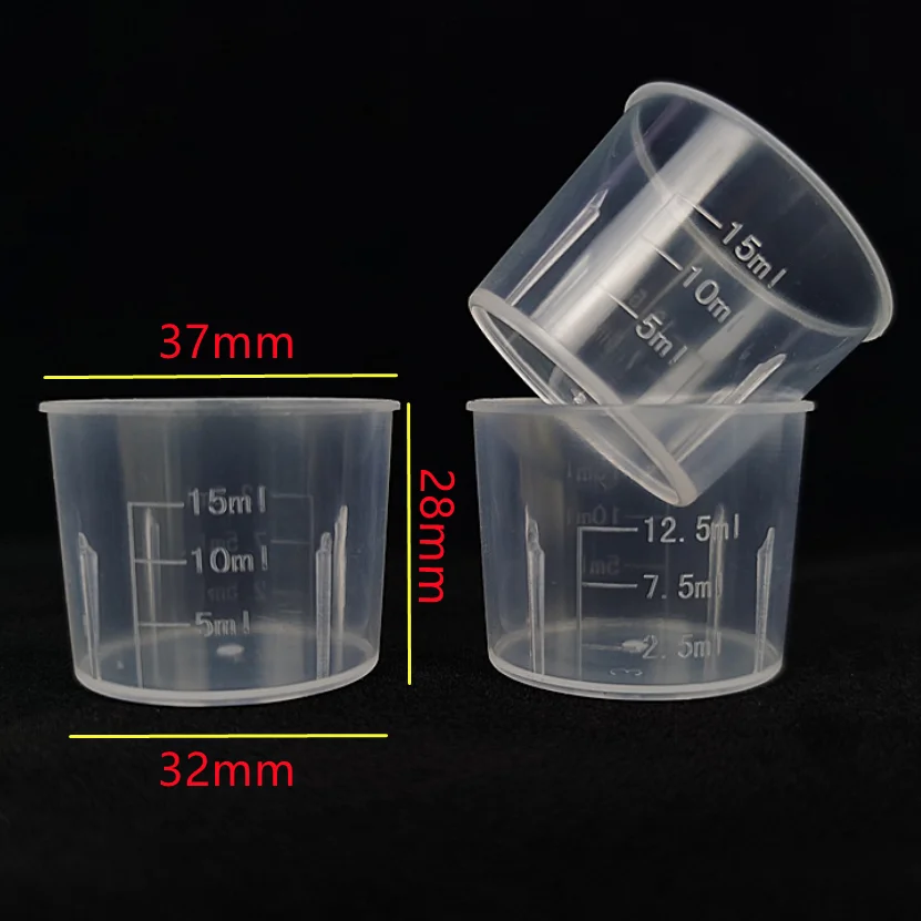 15ml PP Measuring Cup - Sustainable Oral Solution Tool