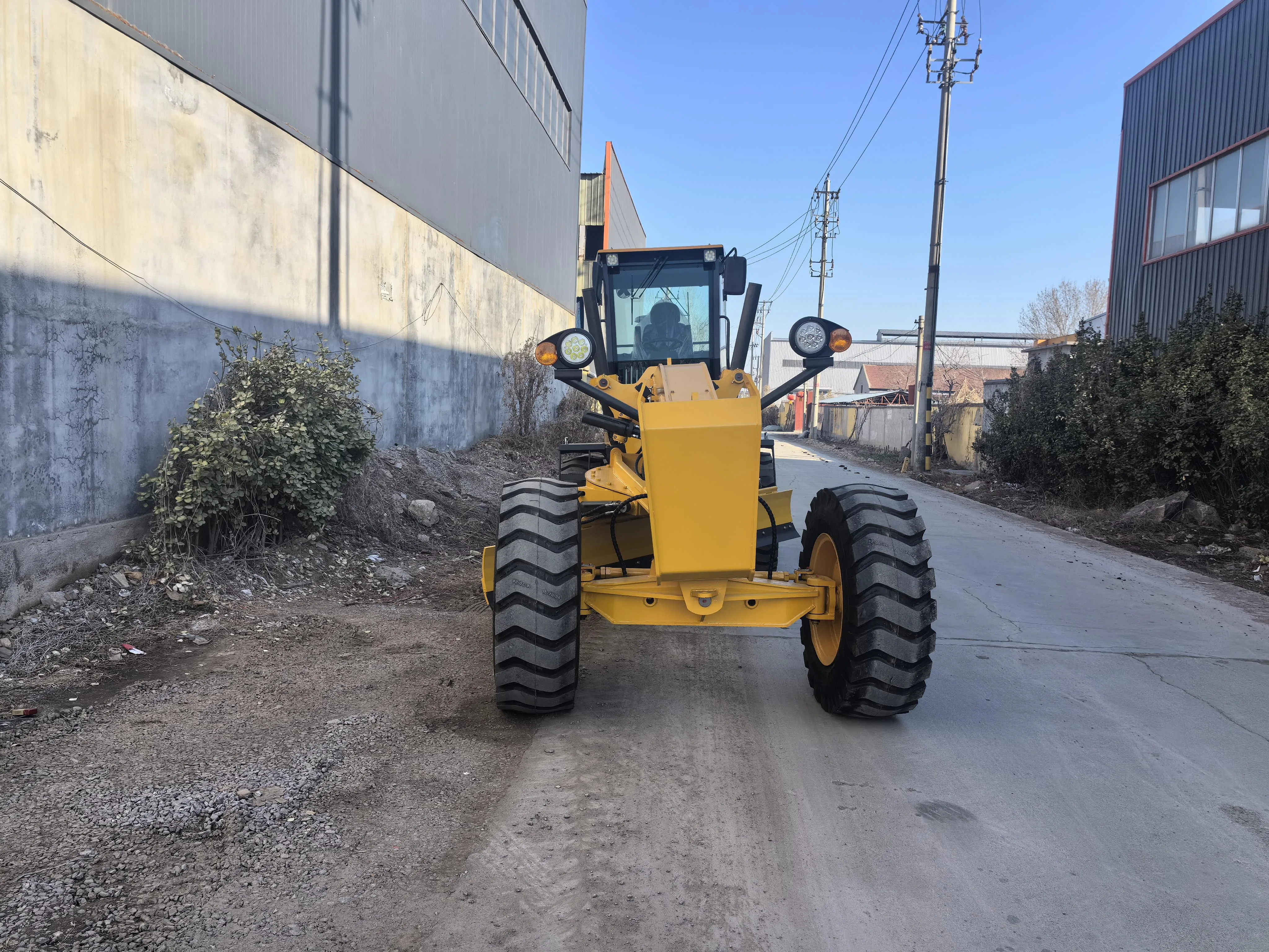 Road Compactor Motor Grader With Ripper In Stock - Buy 16.5ton Motor ...