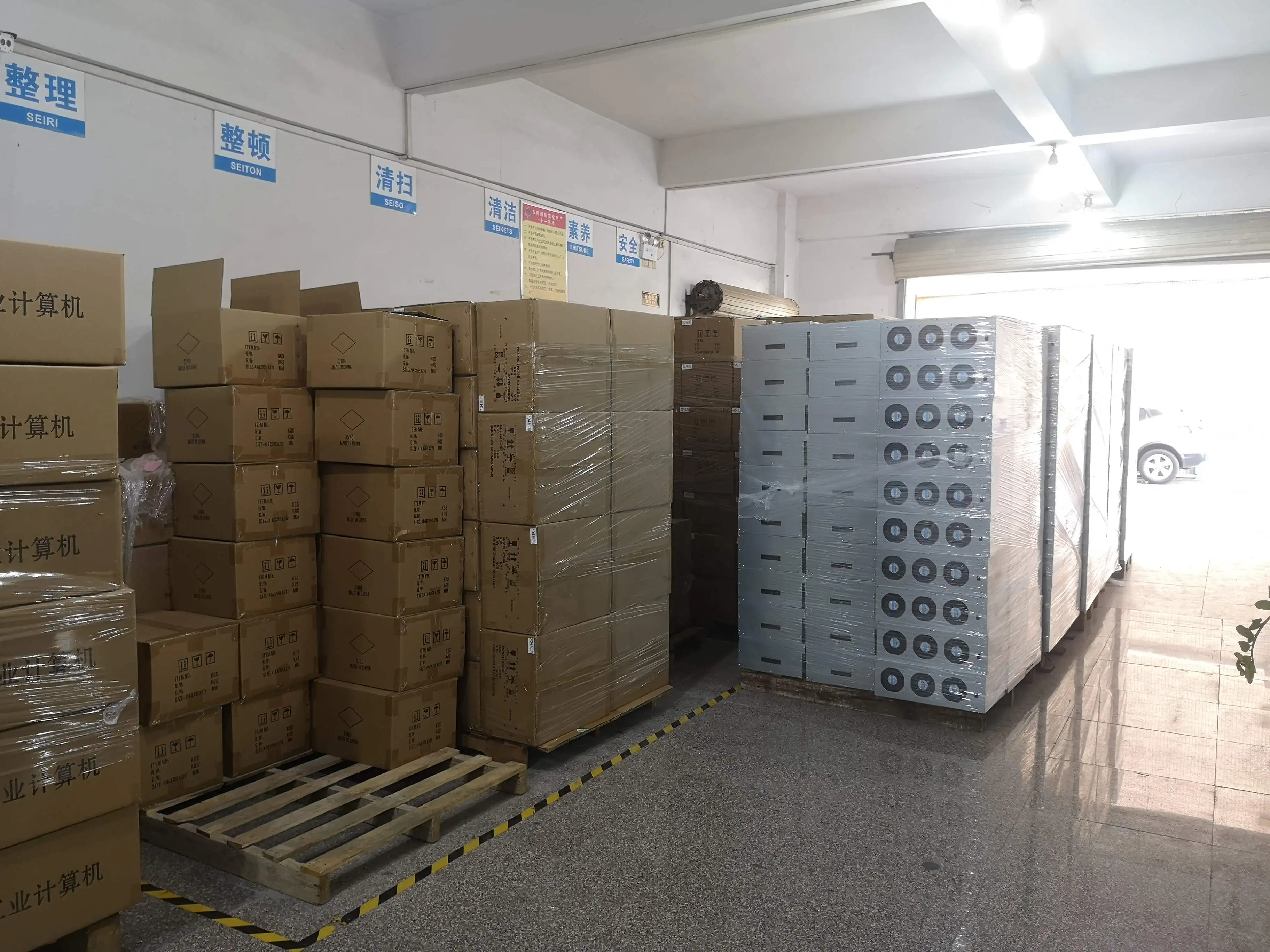 B85 Machine Chassis Motherboard 8 Gpu Graphic Card Rig Case Box 8 Gpu ...