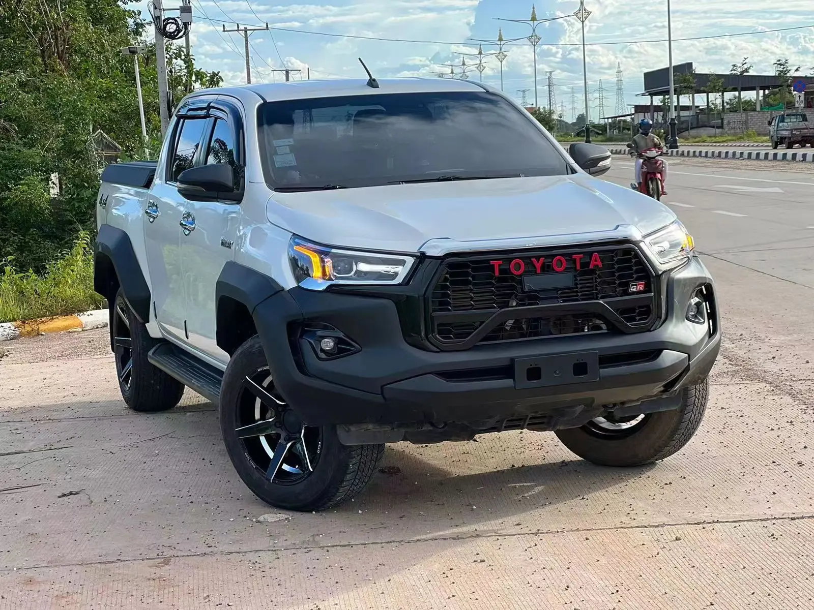 Bodykit For Hilux Revo Rocco Upgrade To Hilux Gr 2023 Sport For Toyota Hilux Gr 2023 Body Kit ...