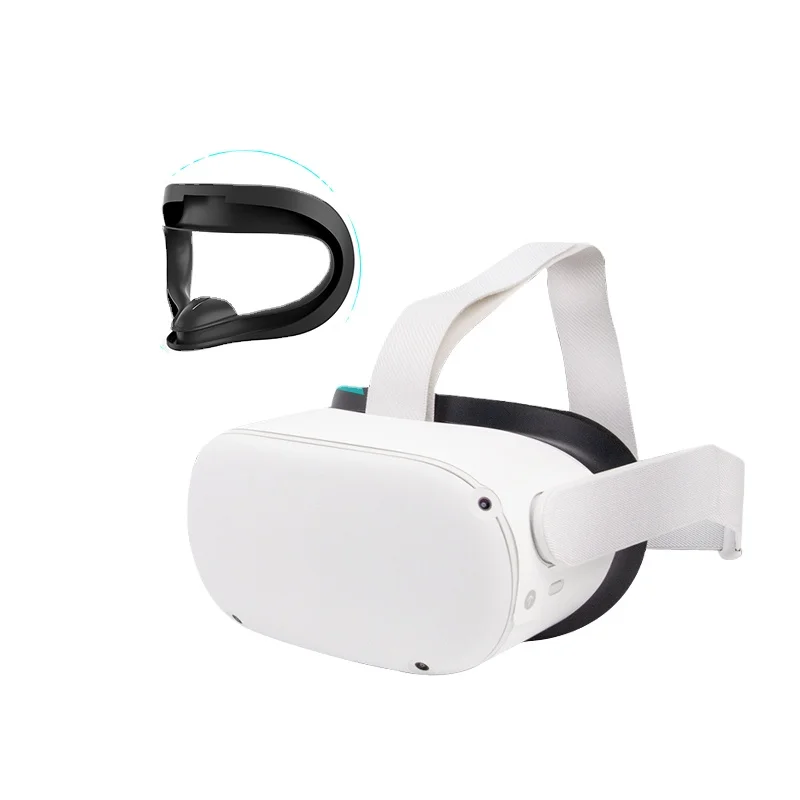 Oem Custom Accessory Non-slip Breathable Silicone Fabric Vr Glasses ...