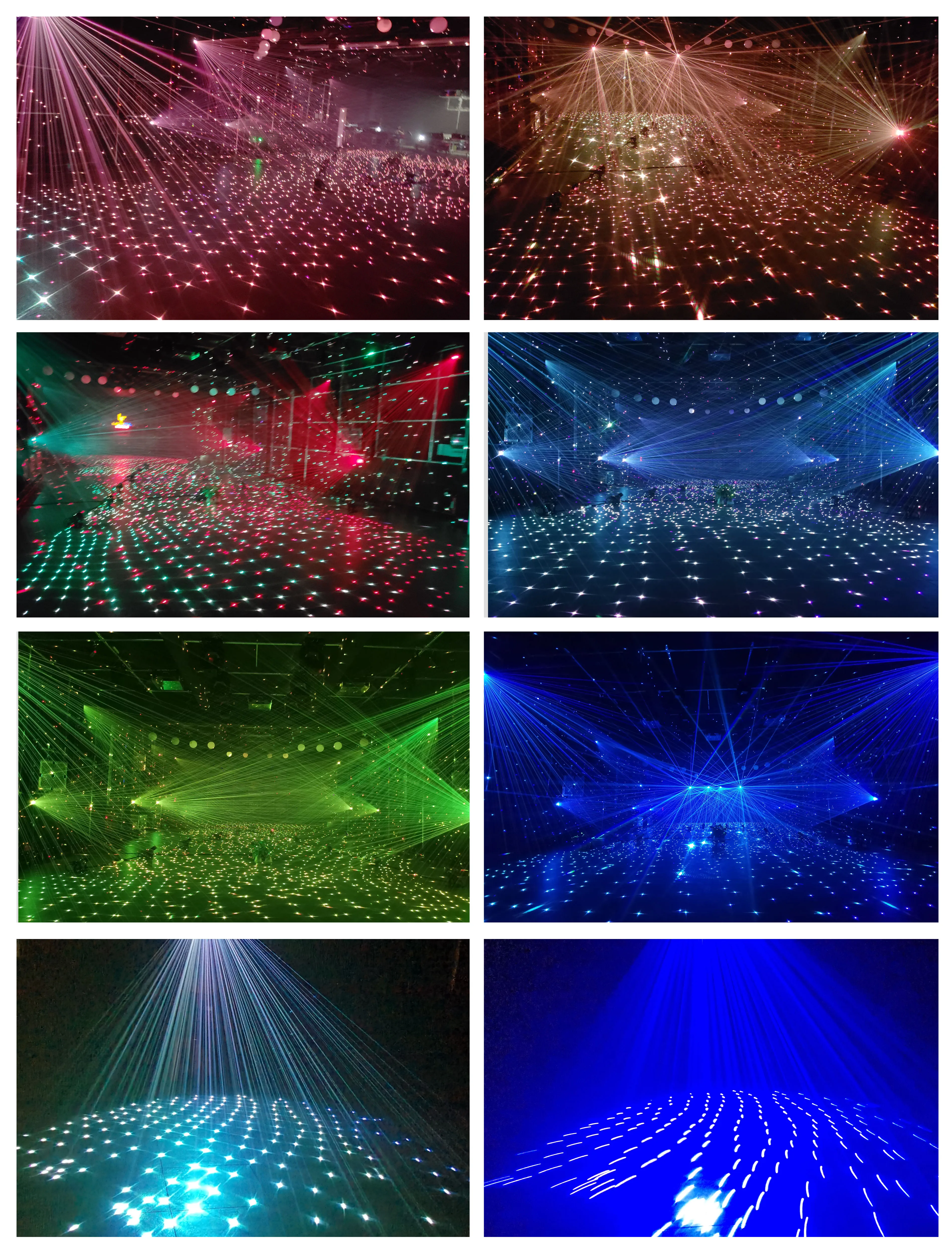 2W Outdoor Party Christmas Laser Lights - Starry Sky Effect